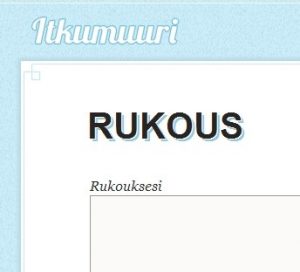 Itkumuuri - Uskotoivorakkaus